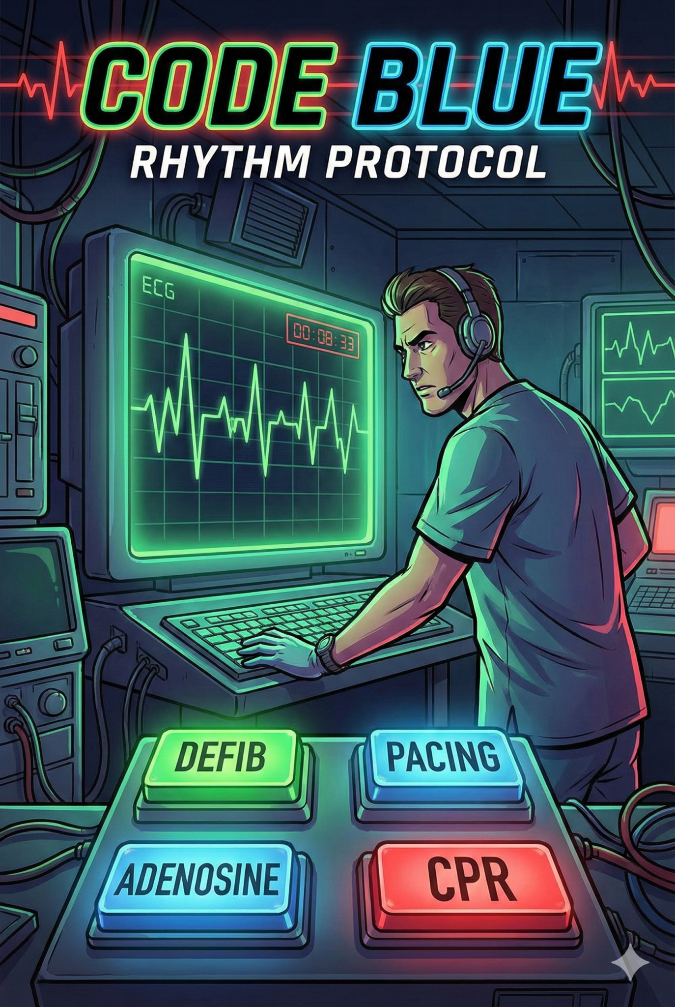 Ultimate ECG Practice Game: Test Your Skills with 'Code Blue'